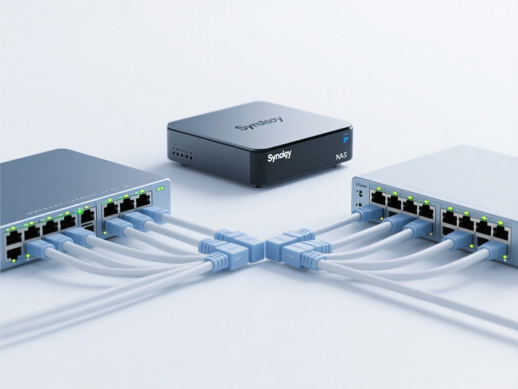 Synology DSM下LACP 802.3ad绑定失败原因与解决方案